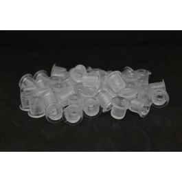 Female Socket Clear 8mm (1000) - Hardware & Handles NZ